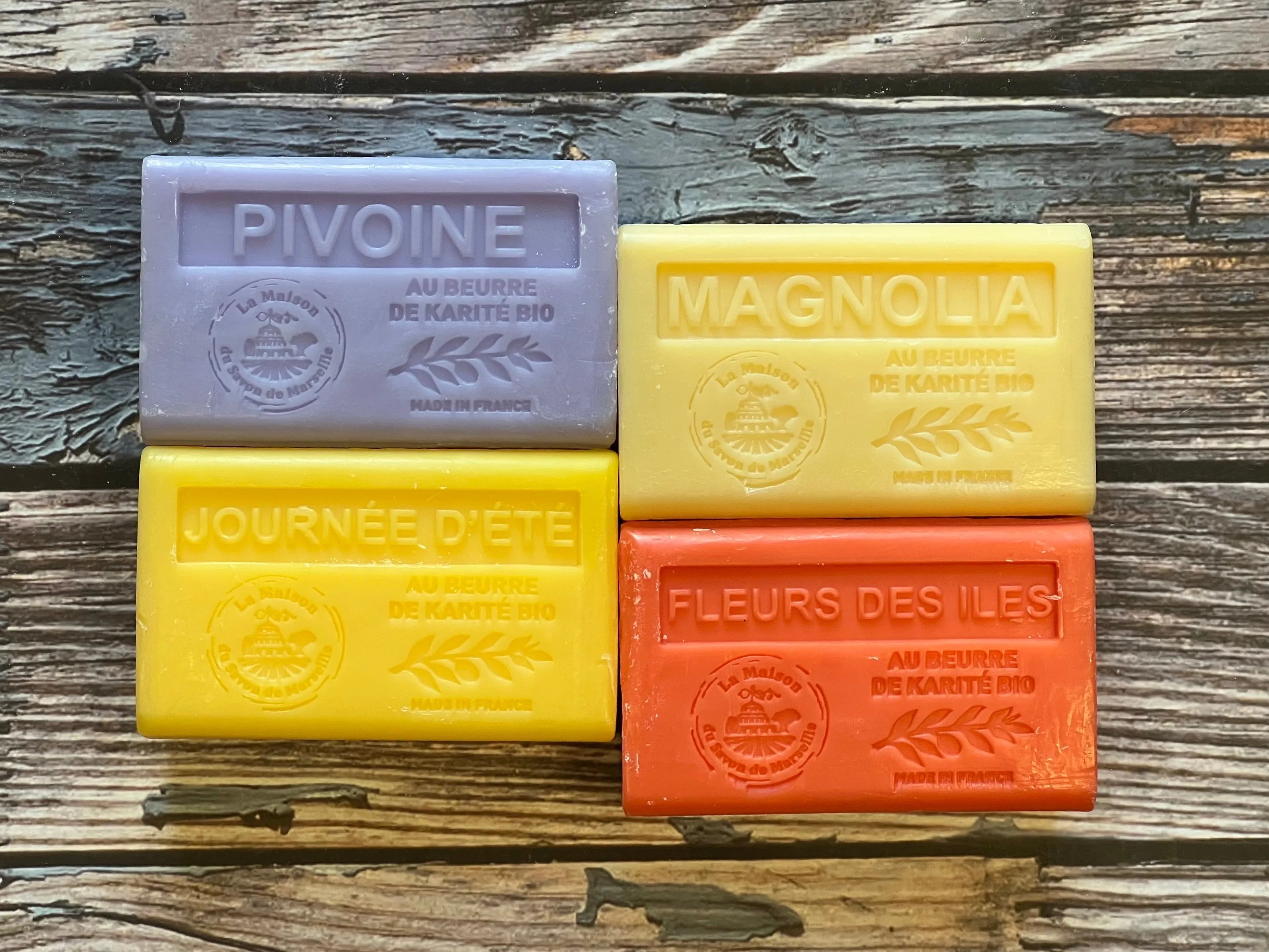 Marseille soaps with Organic Shea Butter. Fragrant, natural and ...