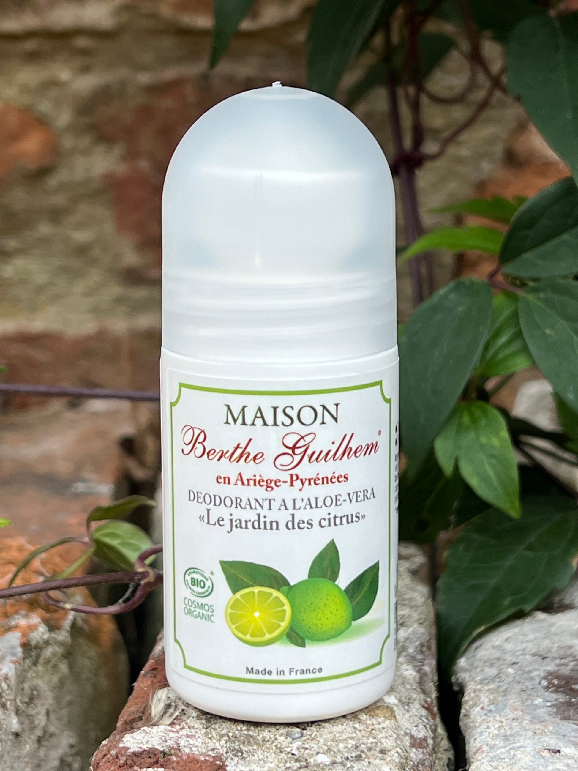 Roll On Deodorant with Organic Alpine Goat's Milk, Citrus Garden | 50m