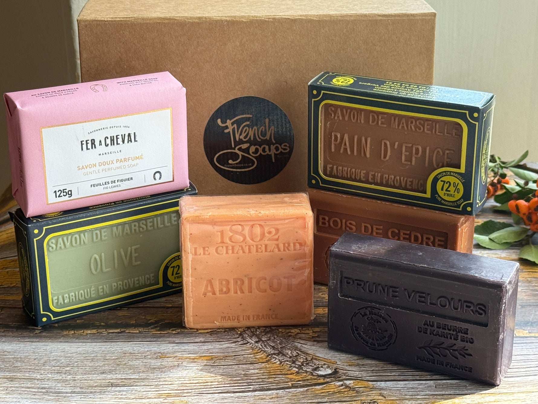 The Widest range of French Soaps in the UK Since 2012