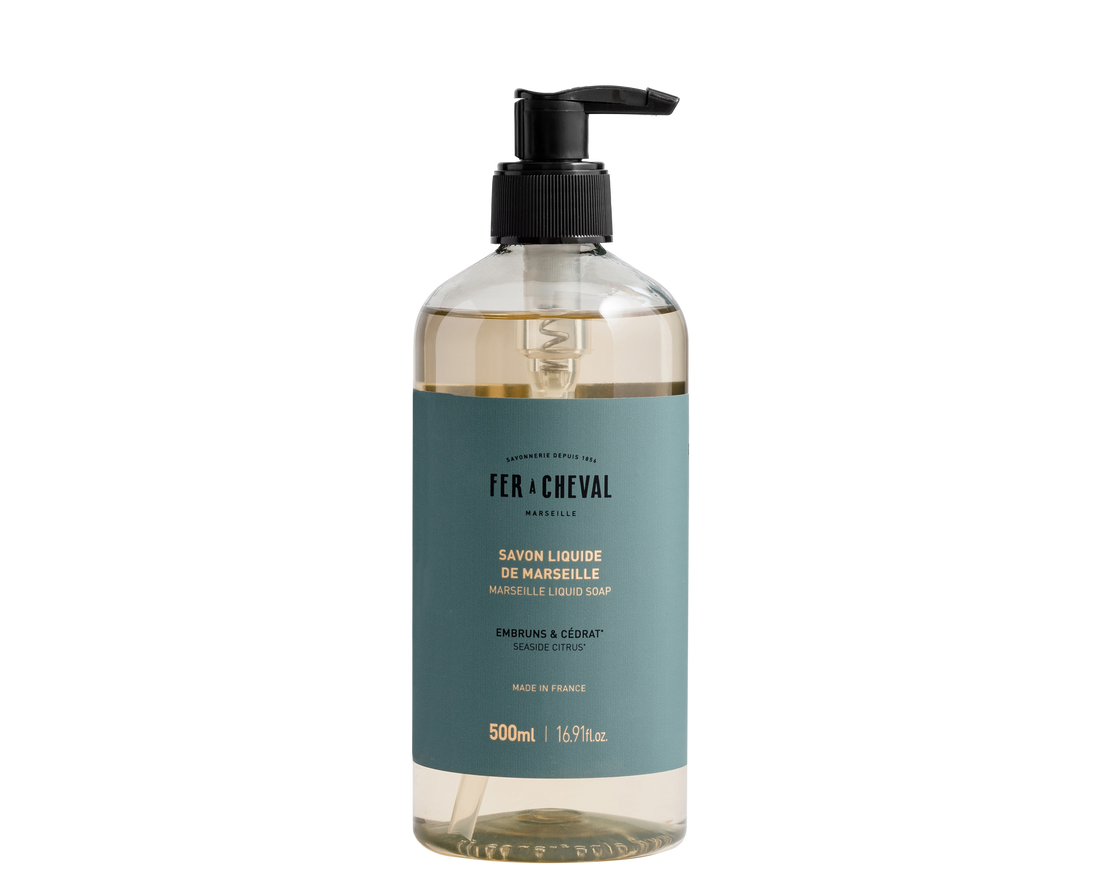 Fer à Cheval Seaside Citrus Marseille Liquid Soap | Natural & Plant-Based