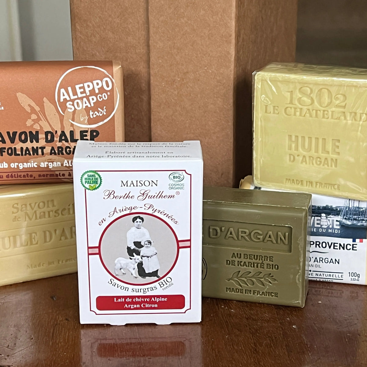 Argan Soap Discovery Box – French Soaps UK Nourishing Soaps – FrenchSoaps