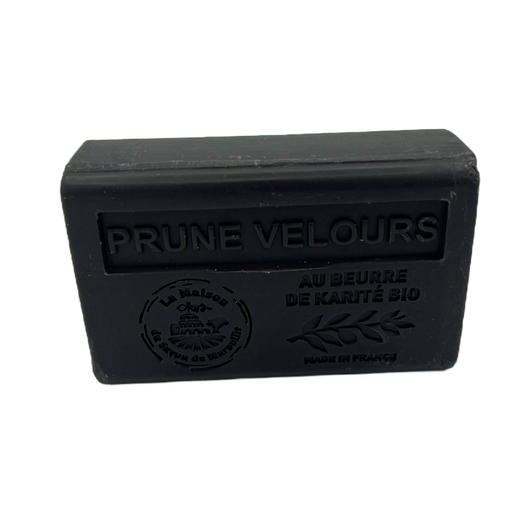 Savon de Marseille Plum French Soap | Organic Shea Butter | 125g | UK
